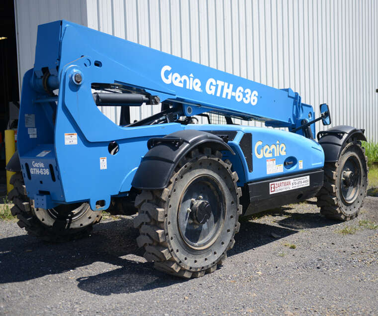 Genie GTH-636 Telehandler Forklift Rental - Bear Rental