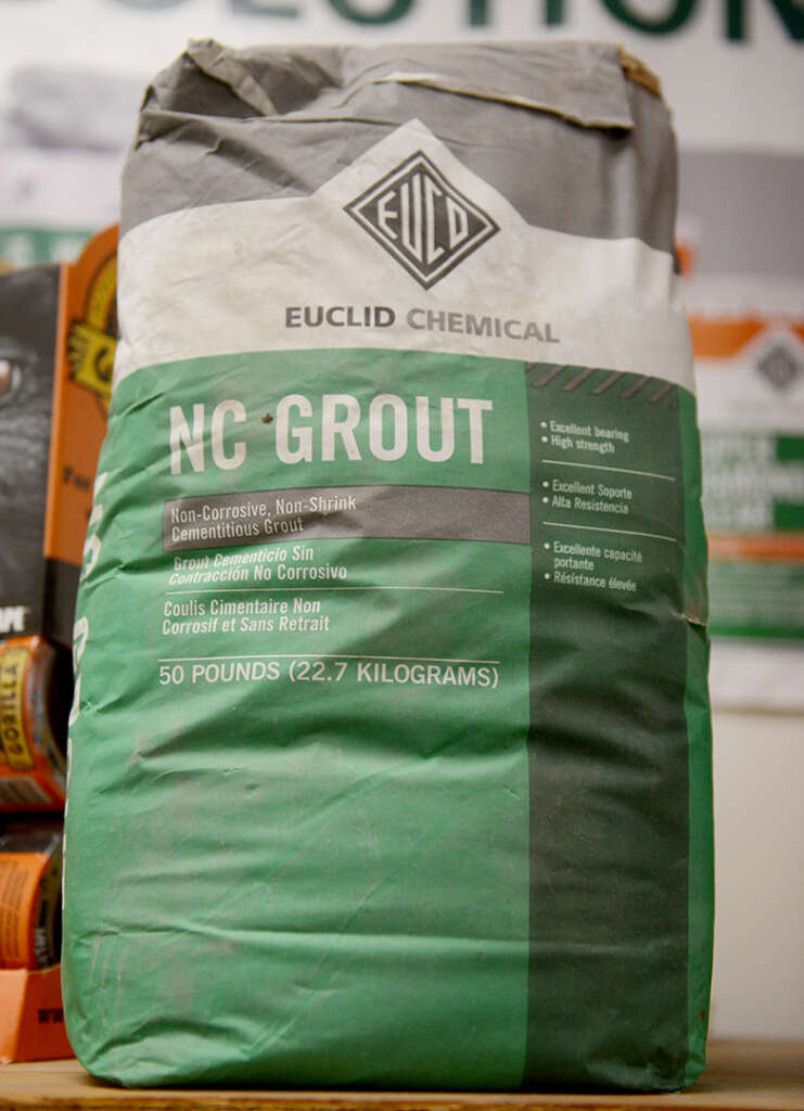 NC Grout Cementitious Industrial Grout - Bear Rental